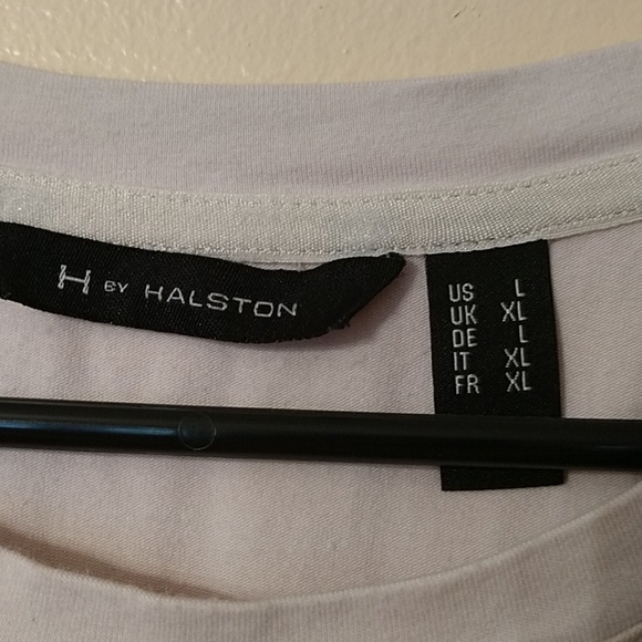 H by Halston | Tops | H By Halston Color Block Tshirt Large | Poshmark